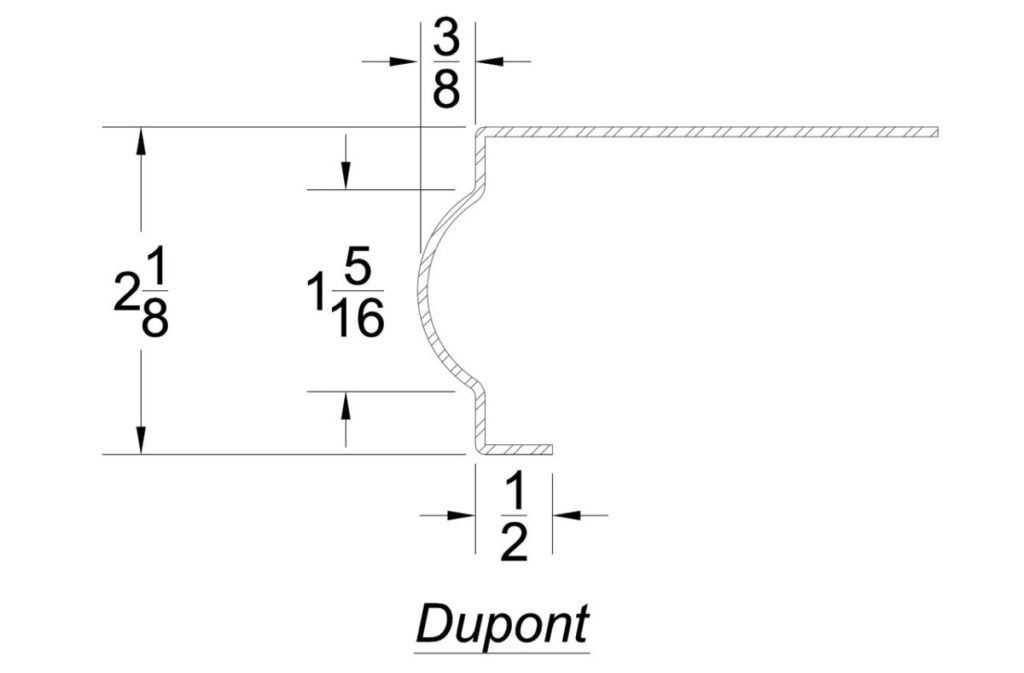 Edge Profiles – Another Dimension Stainless Steel – Calgary Stainless Steel